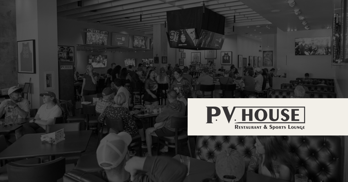 PV House - Food Menu