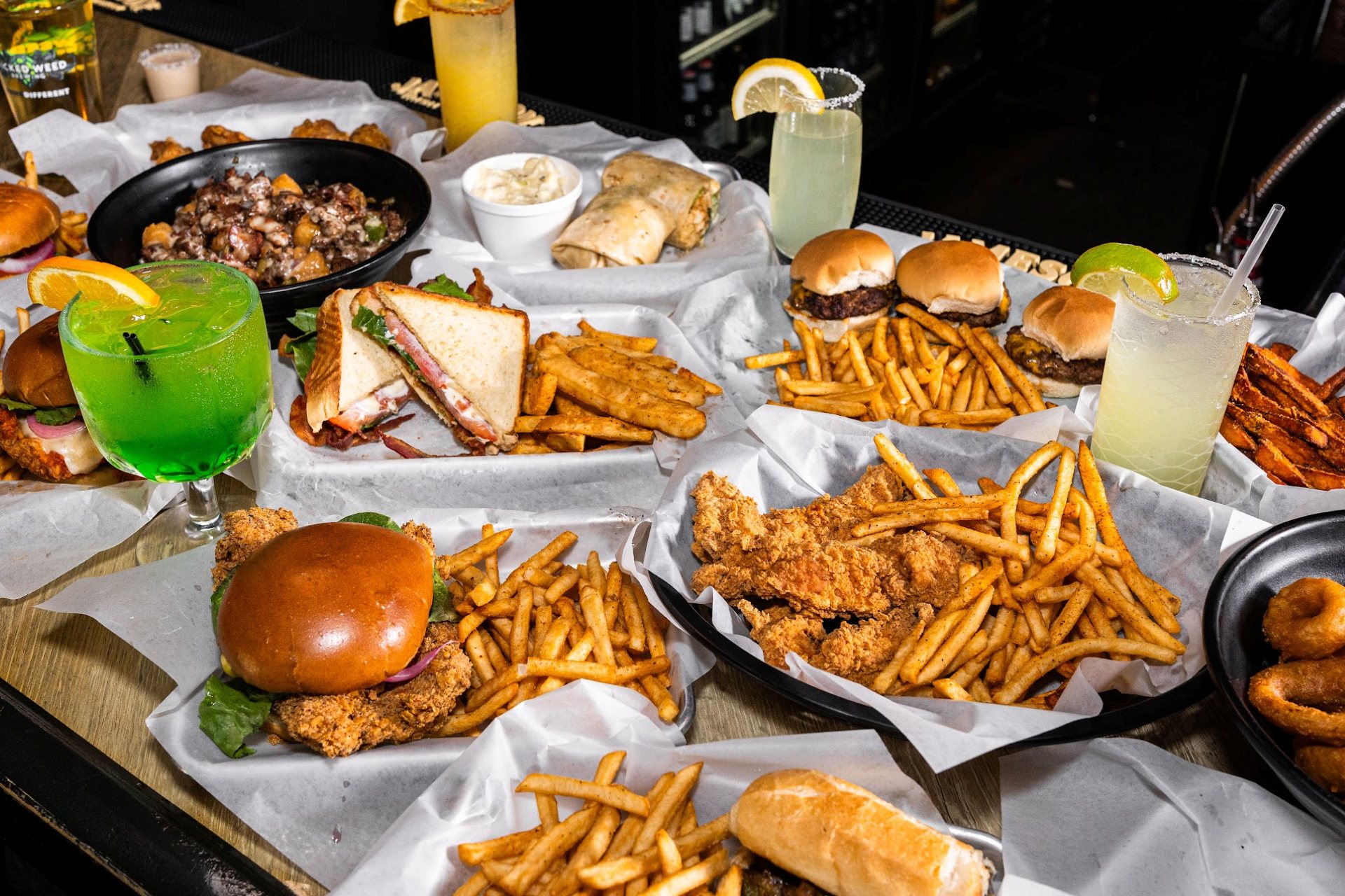 Wake N Bake Bar & Grill - Drink Menu