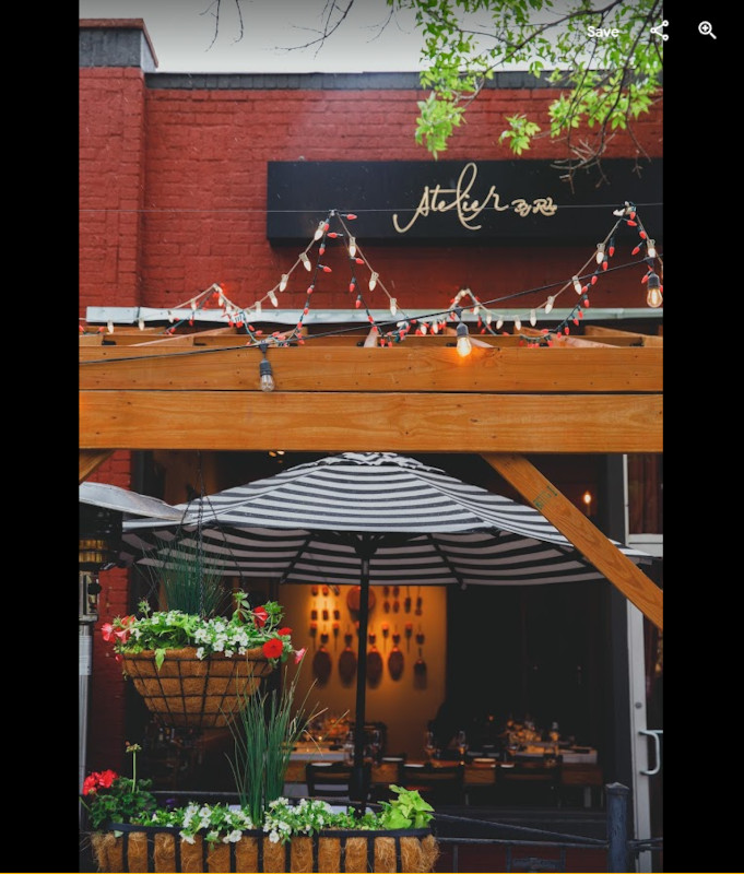 Atelier by Radex - Food Menu