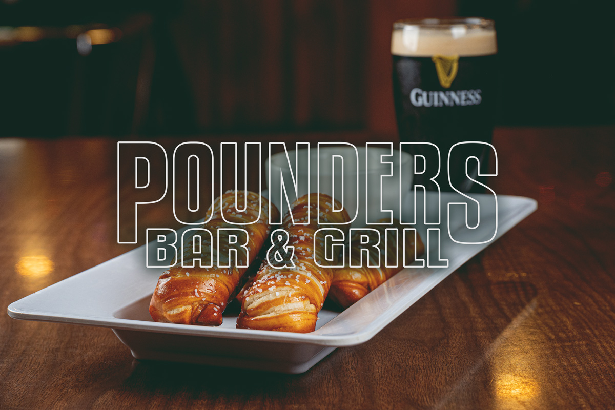Pounder's Bar & Grill - Food Menu