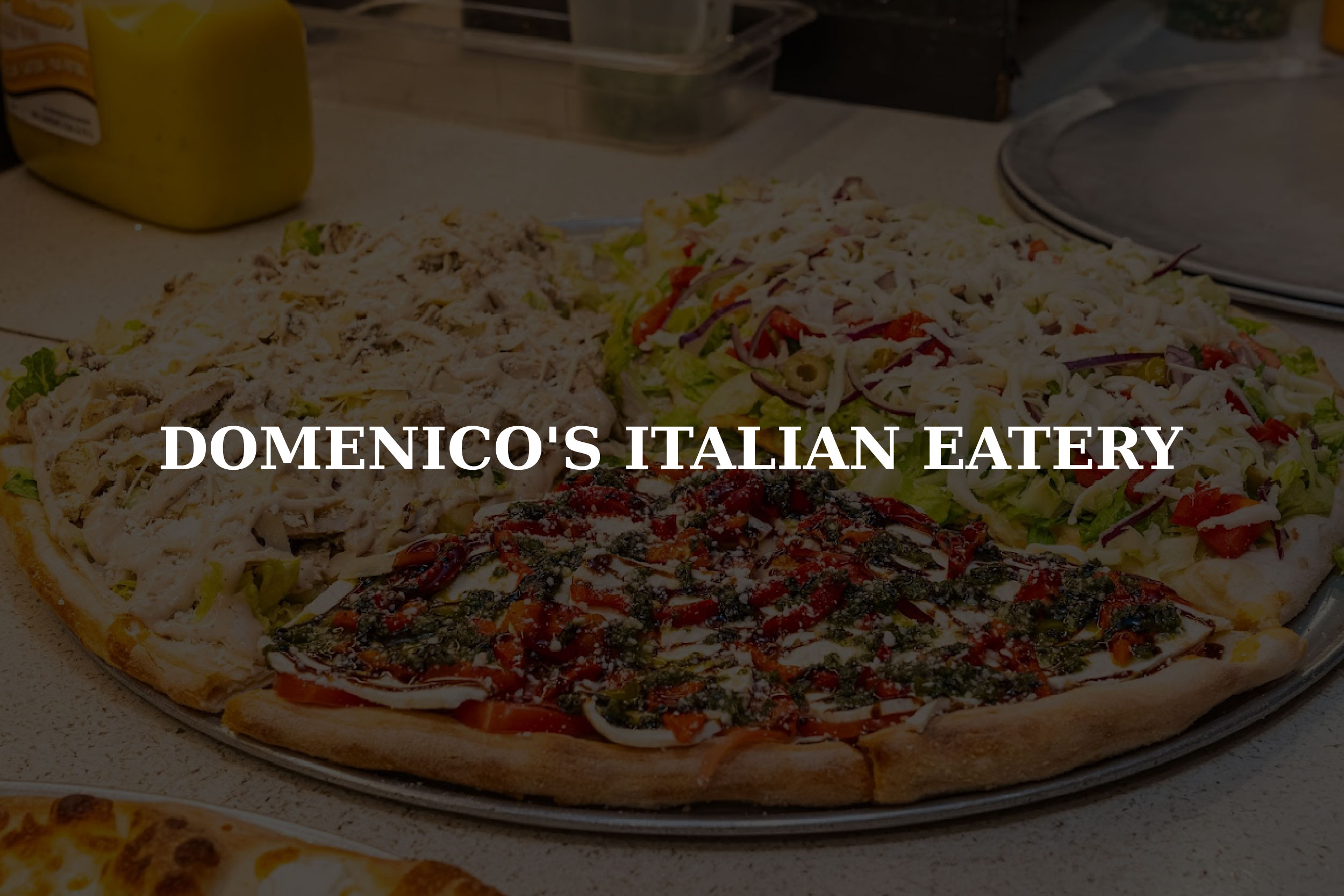 Domenico's Italian Eatery - Food Menu