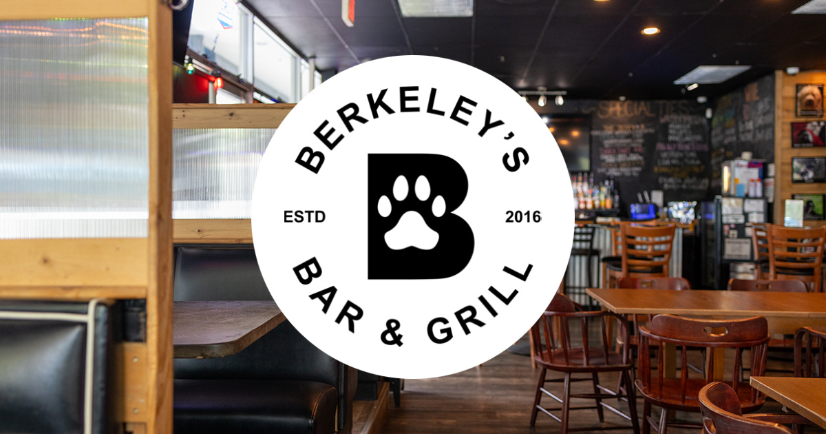 Berkeley's Bar and Grill - Food Menu