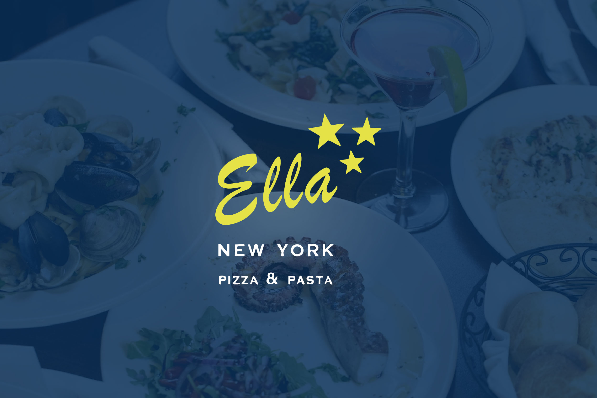 Ella New York Pizza and Pasta - Drink Menu