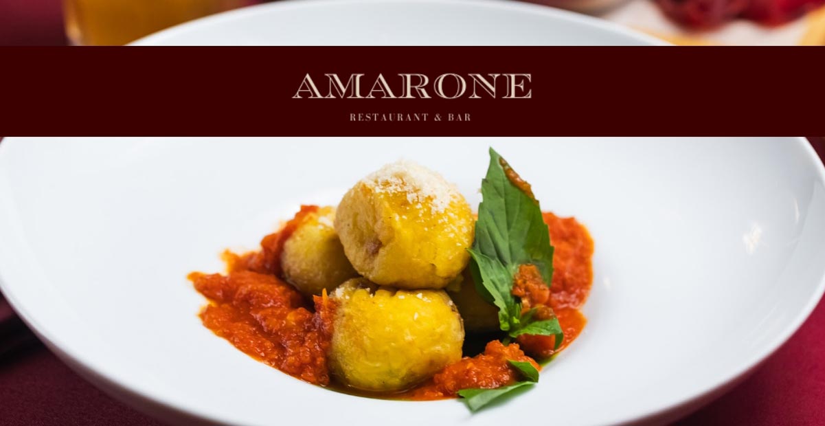 Amarone - Food Menu