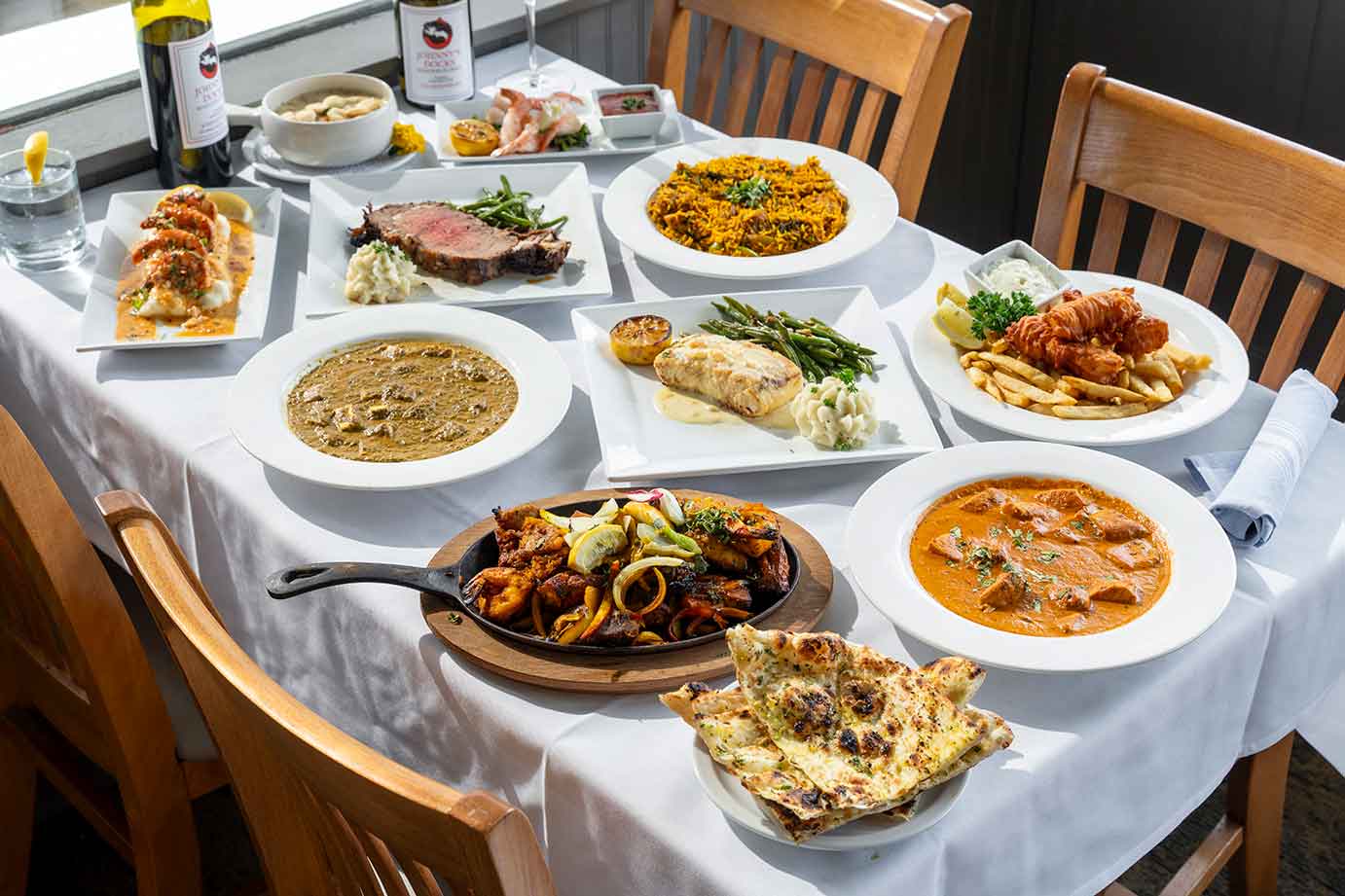 Johnny's Dock Restaurant & Marina - Food Menu