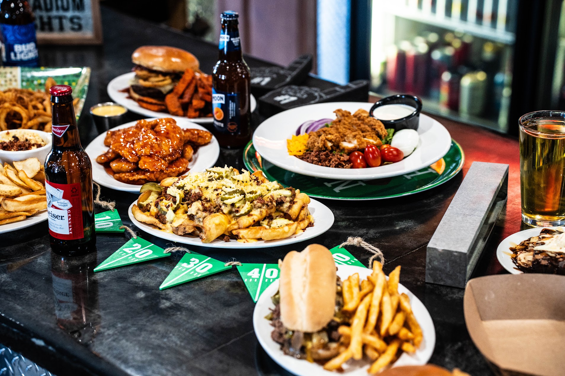 30 Yard Line - Food Menu