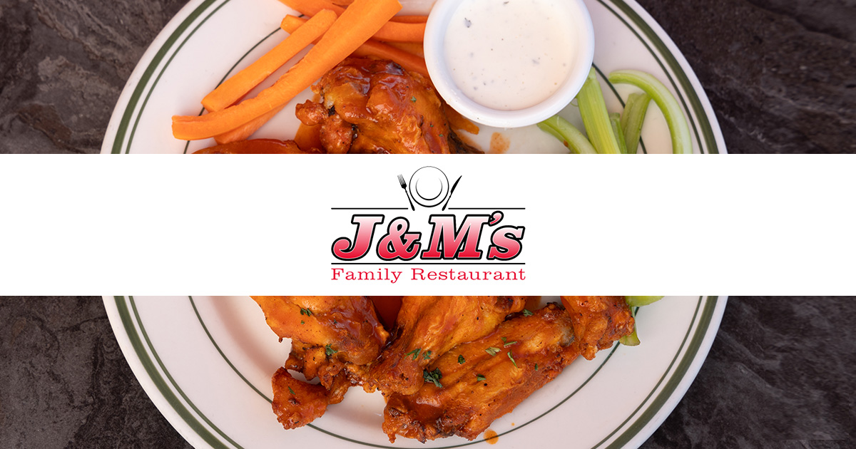 J&M's Family Restaurant - Food Menu