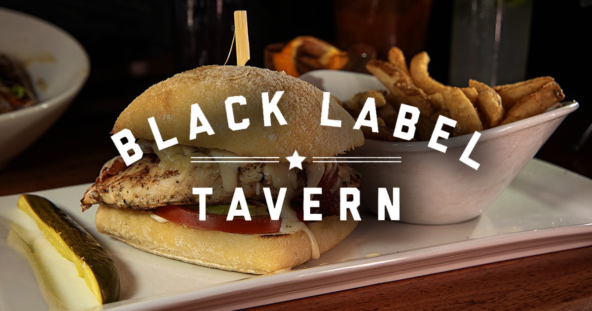 Black Label Tavern - Food Menu