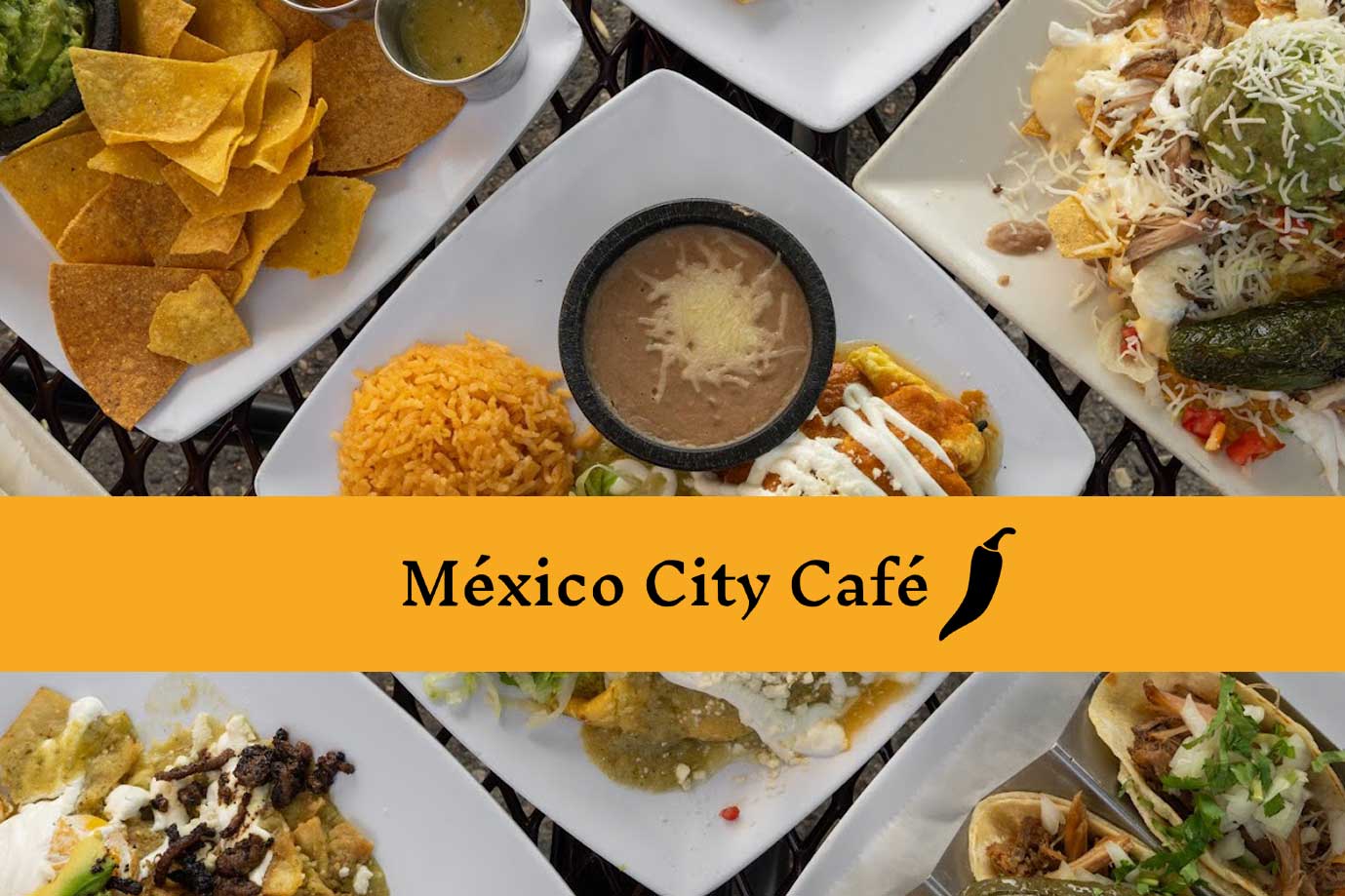 Mexico City Cafe - Food Menu