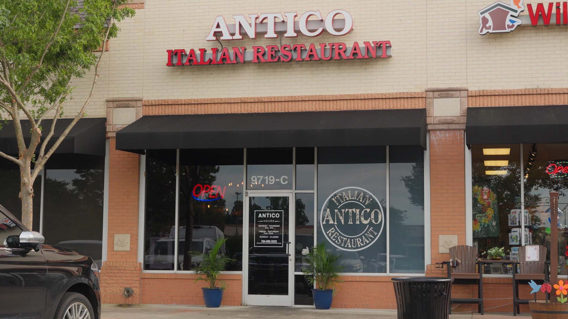 Antico Italian Restaurant - Food Menu