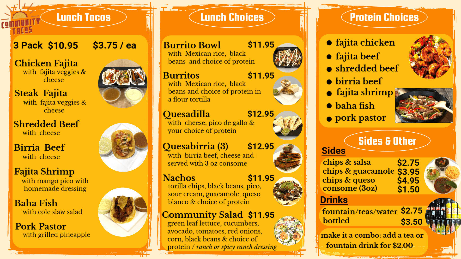 Kuai Asian Kitchen - Community Menu