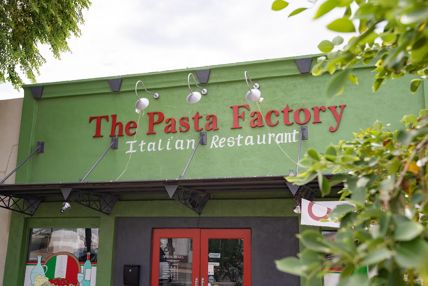 The Pasta Factory - Food Menu