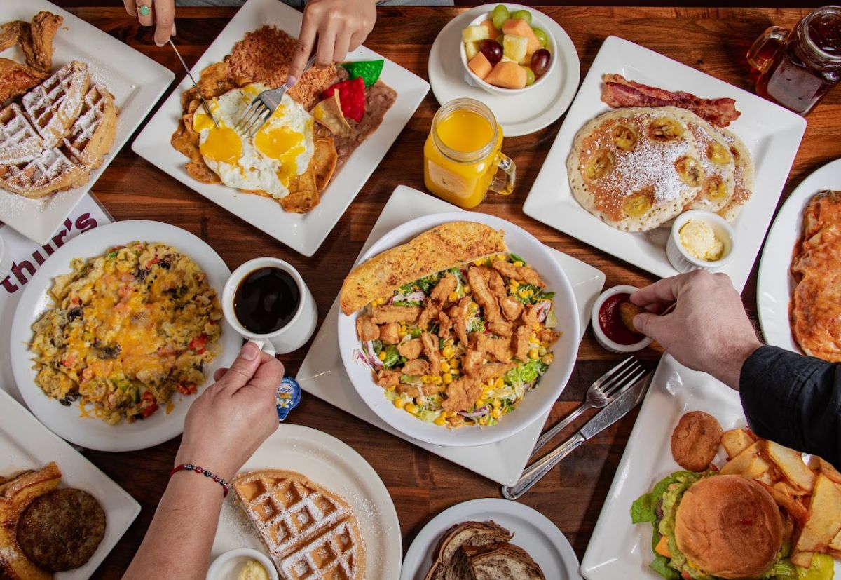 Arthur's Cafe - Food Menu