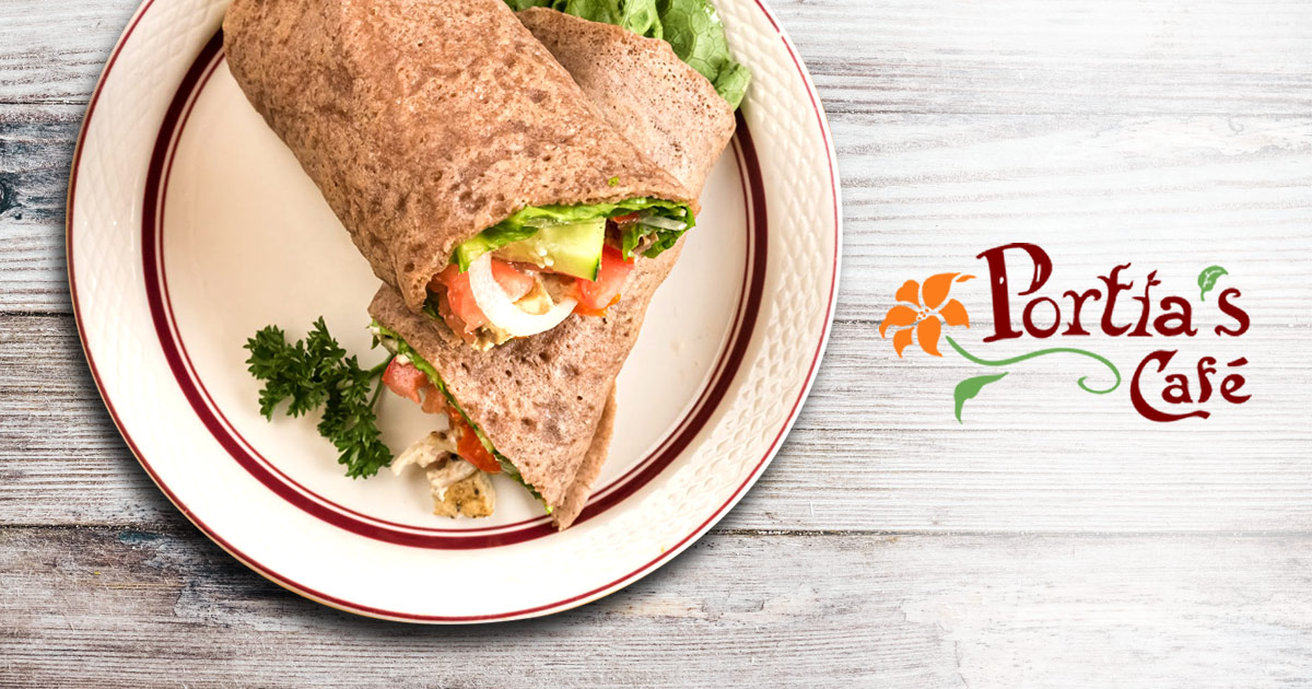 Portia's Cafe - Food Menu